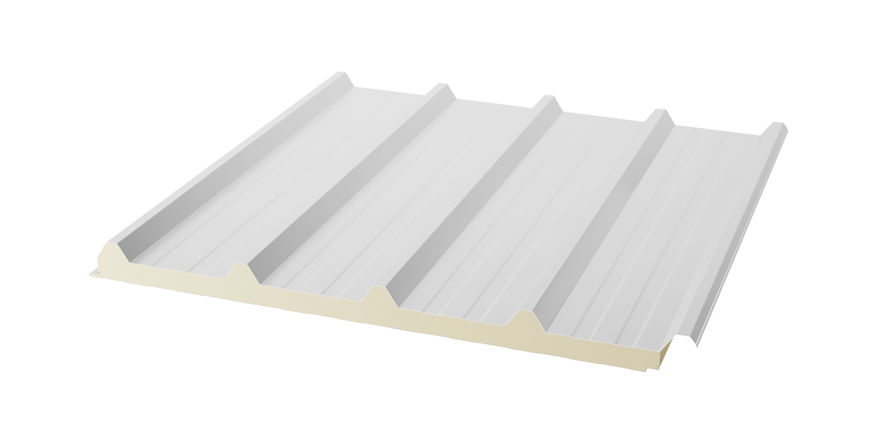 5 Ribs Roof Panel 4cm — Costa Material