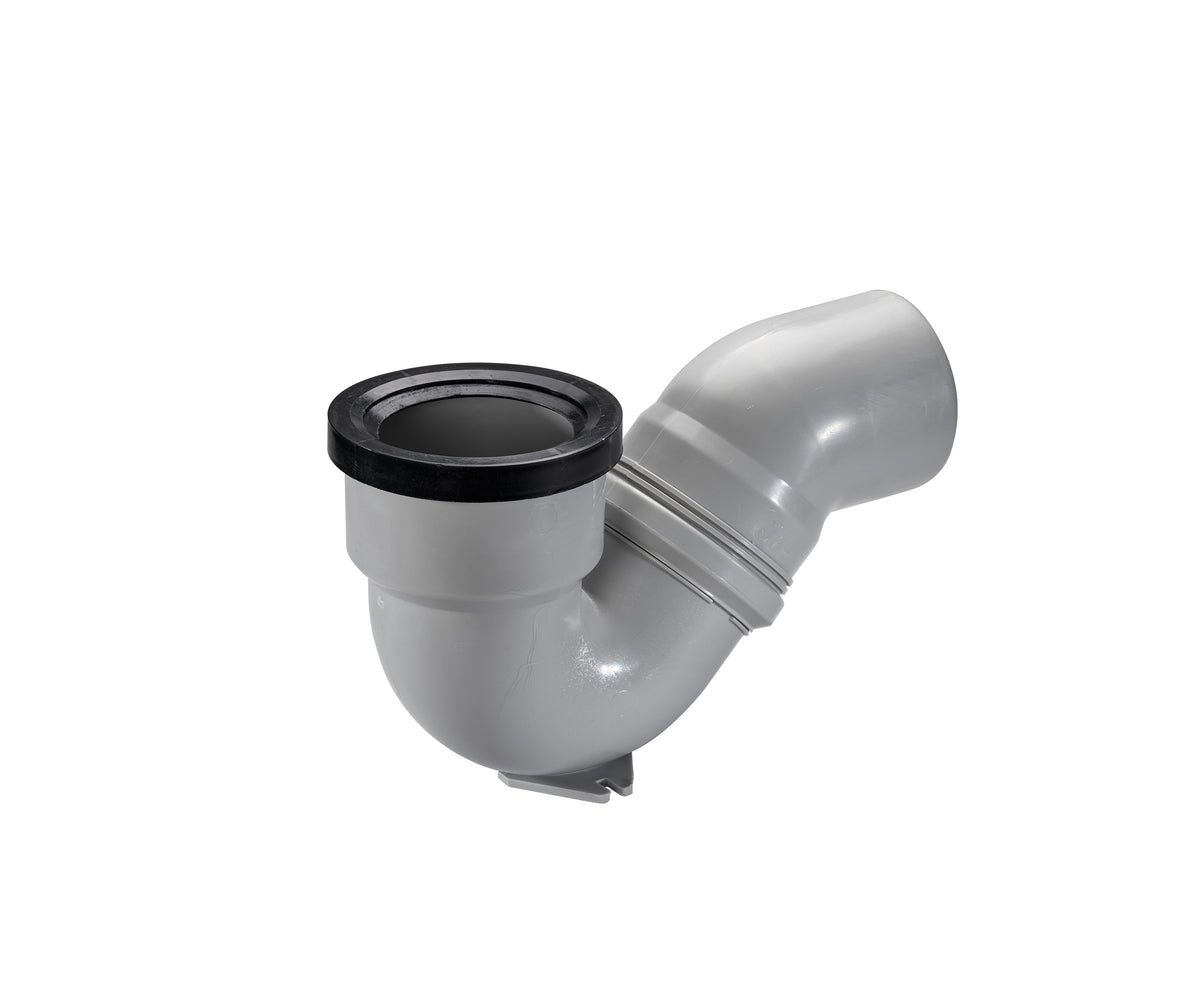 100 mm 45° PVC Sifon Fitting — Costa Material